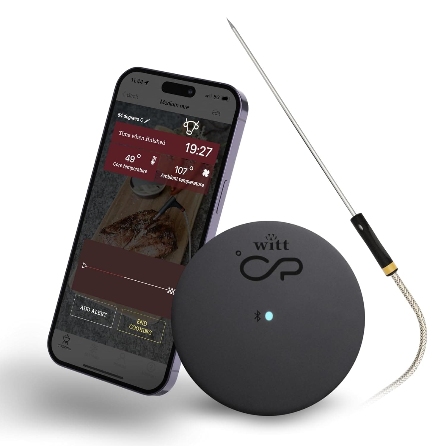 Witt CookPerfect Comfort 2.0 Smart Meat Thermometer